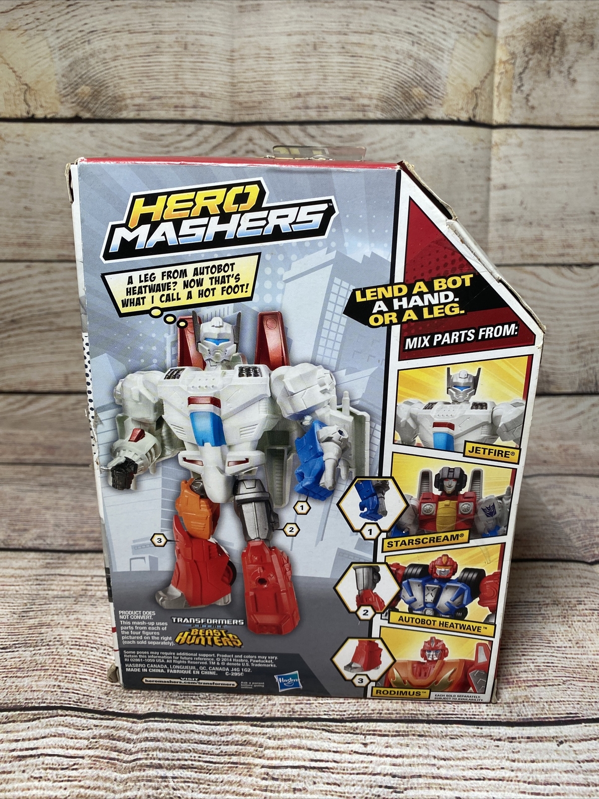 Transformers Hero Mashers Jetfire Figure A8845 653569973416 for sale ...