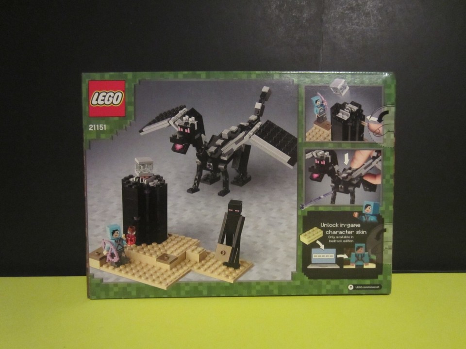 Lego Minecraft The End Battle 21151 NEW SEALED BOX NSB 673419304450 | eBay