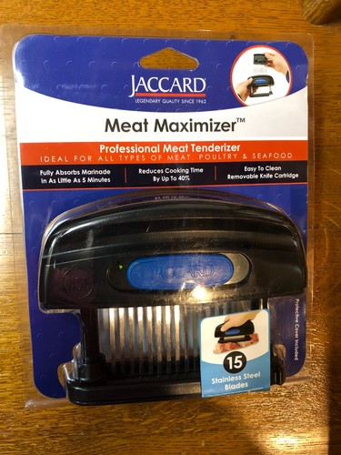 Jaccard Meat Tenderizer 15 Stainless Steel Knives New | eBay