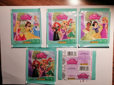 PANINI DISNEY PRINCESS 2015 5PCS UNOPENED PACKETS | eBay