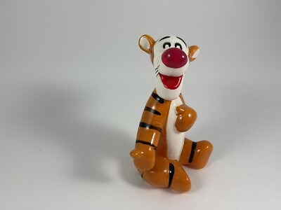 Vintage 1970’s Tigger Figurine 4” Ceramic Sitting Japan By Walt Disney ...