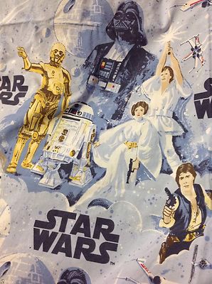 HTF 2008 Pottery Barn Kids Star Wars "A New Hope" Full Flat, Fitted ...