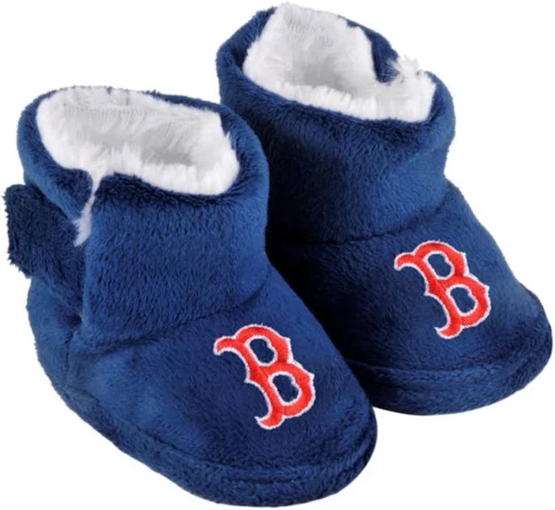 Boston Red Sox Size Small Baby Bootie Slippers [NEW] MLB Infant Booty ...