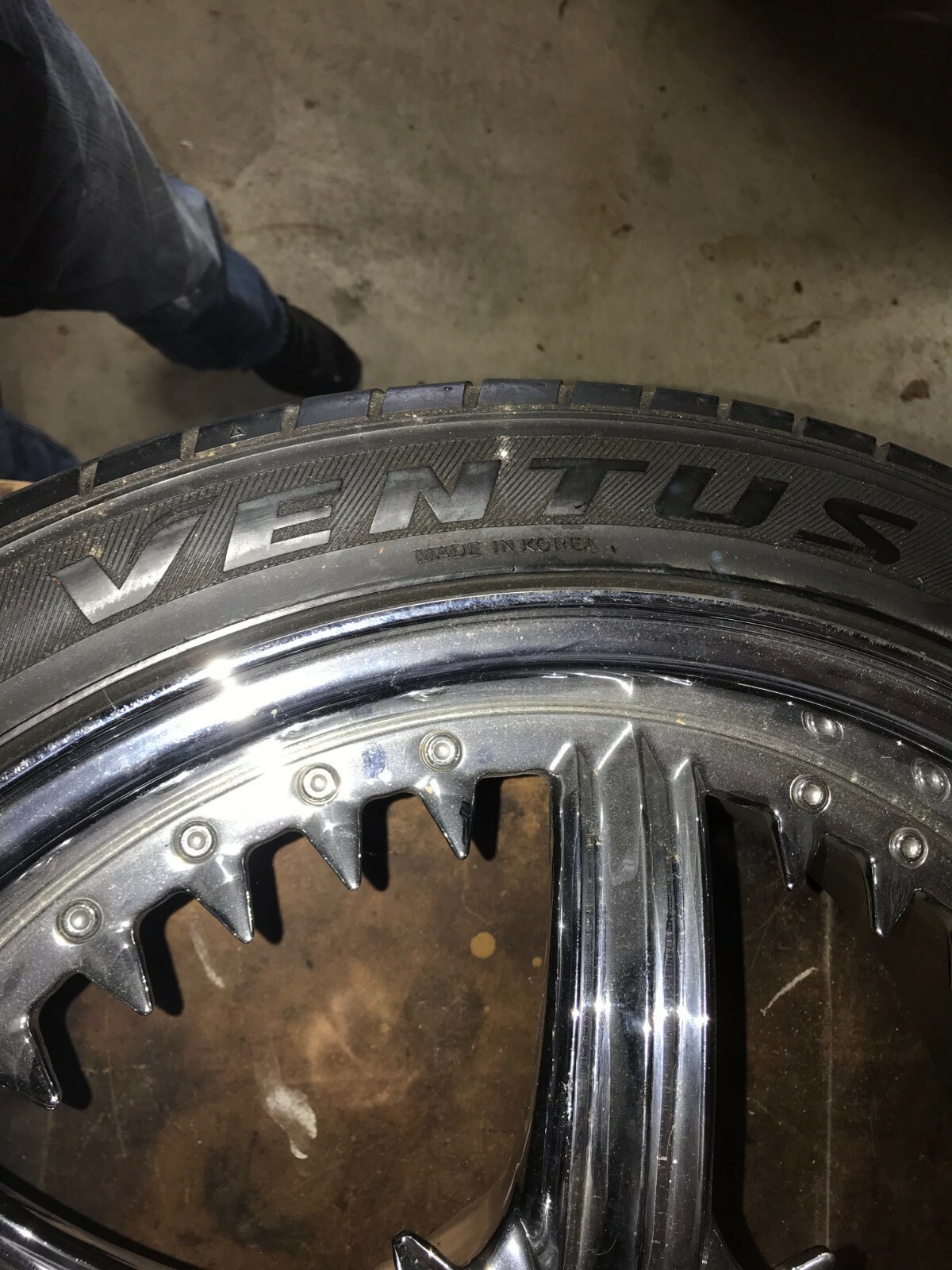 5 lug 20 inch chrome rims used good condition | eBay