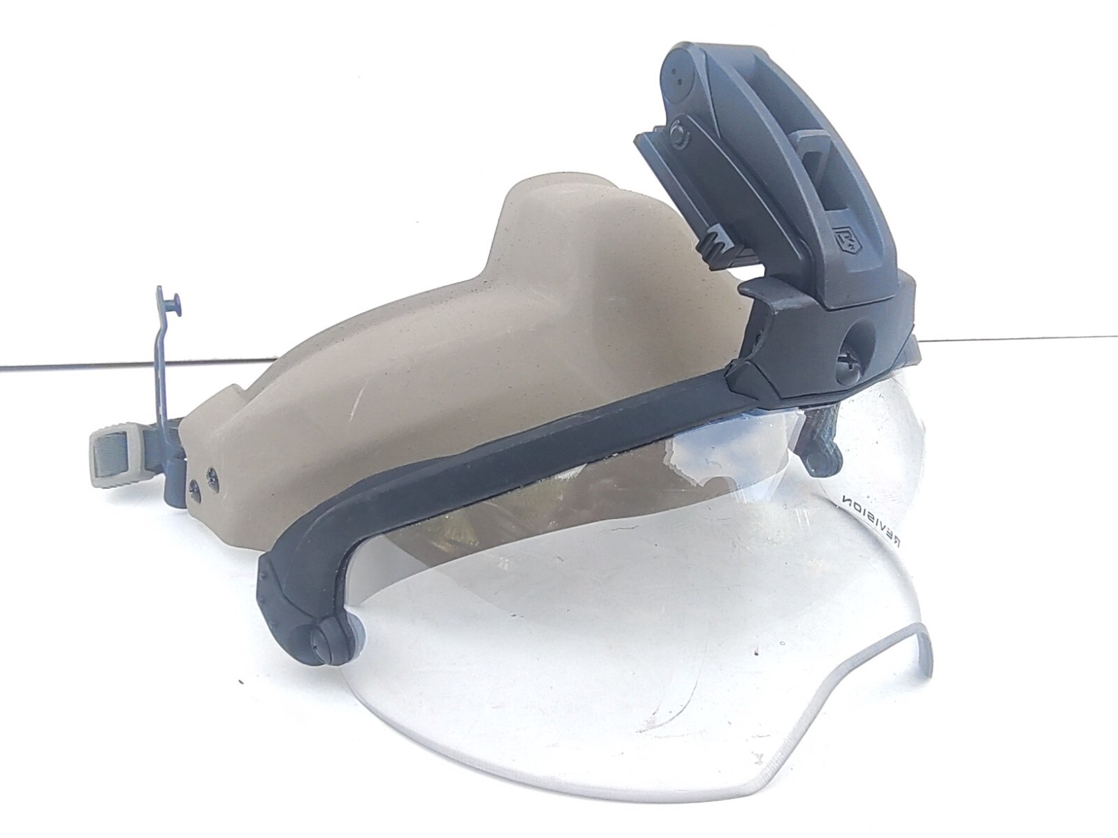 BRITISH ARMY MANDIBLE CHIN GUARD REVISION COBRA HELMET BATLSKIN VISOR ...