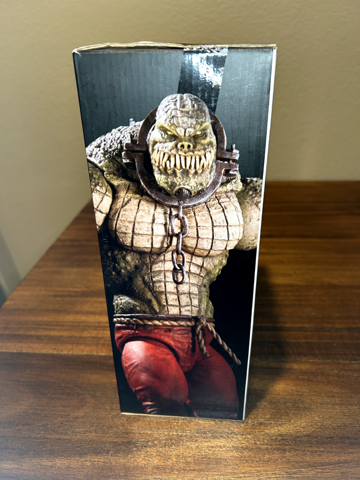 KILLER CROC- Batman ARKHAM CITY DELUXE- DC Collectibles Figure- *NEW ...