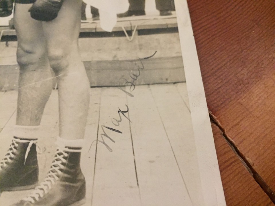 Boxing! Rare Photo Of Jack Dempsey with Max Baer Autographed by Both ...