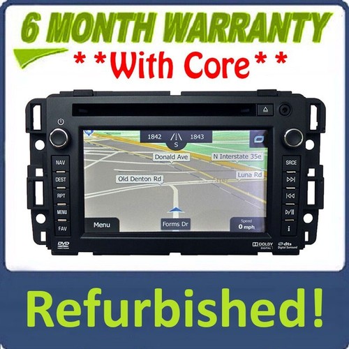 UNLOCKED Screen 2012 2013 Chevy GMC OEM Navigation GPS XM Radio ...