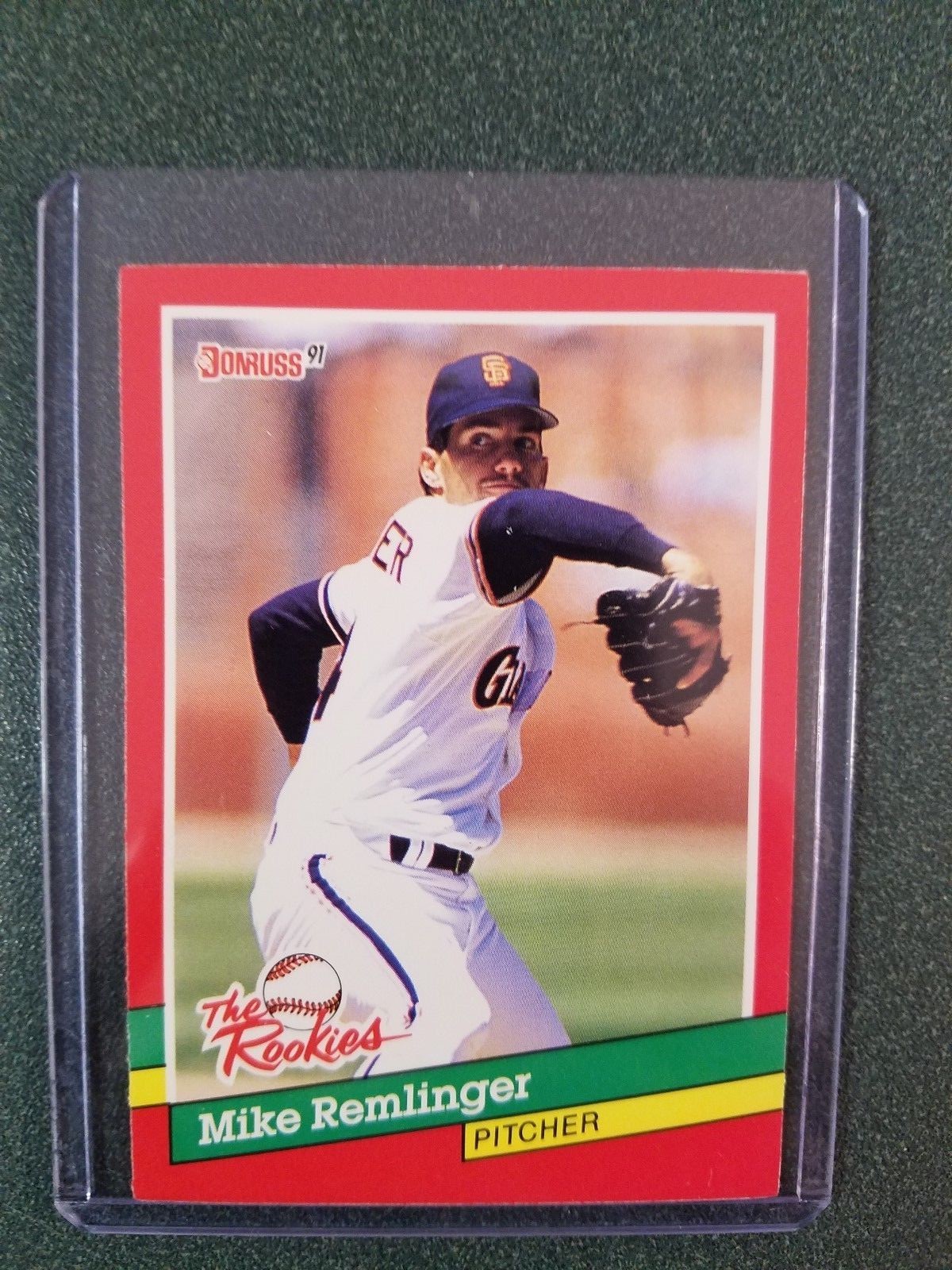 1991 Donruss Rookies #37 -- Mike Remlinger -- Giants | eBay
