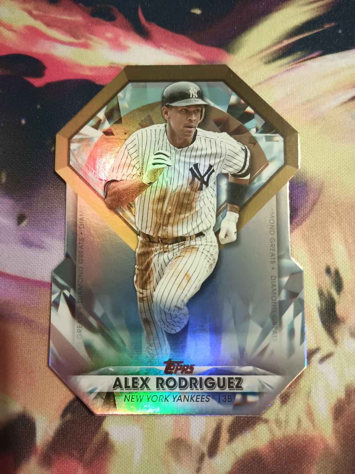 2022 ALEX RODRIGUEZ TOPPS UPDATE DGDC-67 DIAMOND GREATS DIE CUT CARD ...