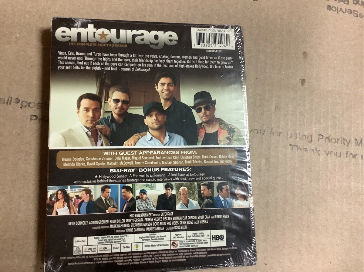 Entourage Season 8 Dvd Cover