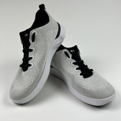 Vionic Arrival Slip Resistant Sneakers Lace Up White Black Womens 10 ...