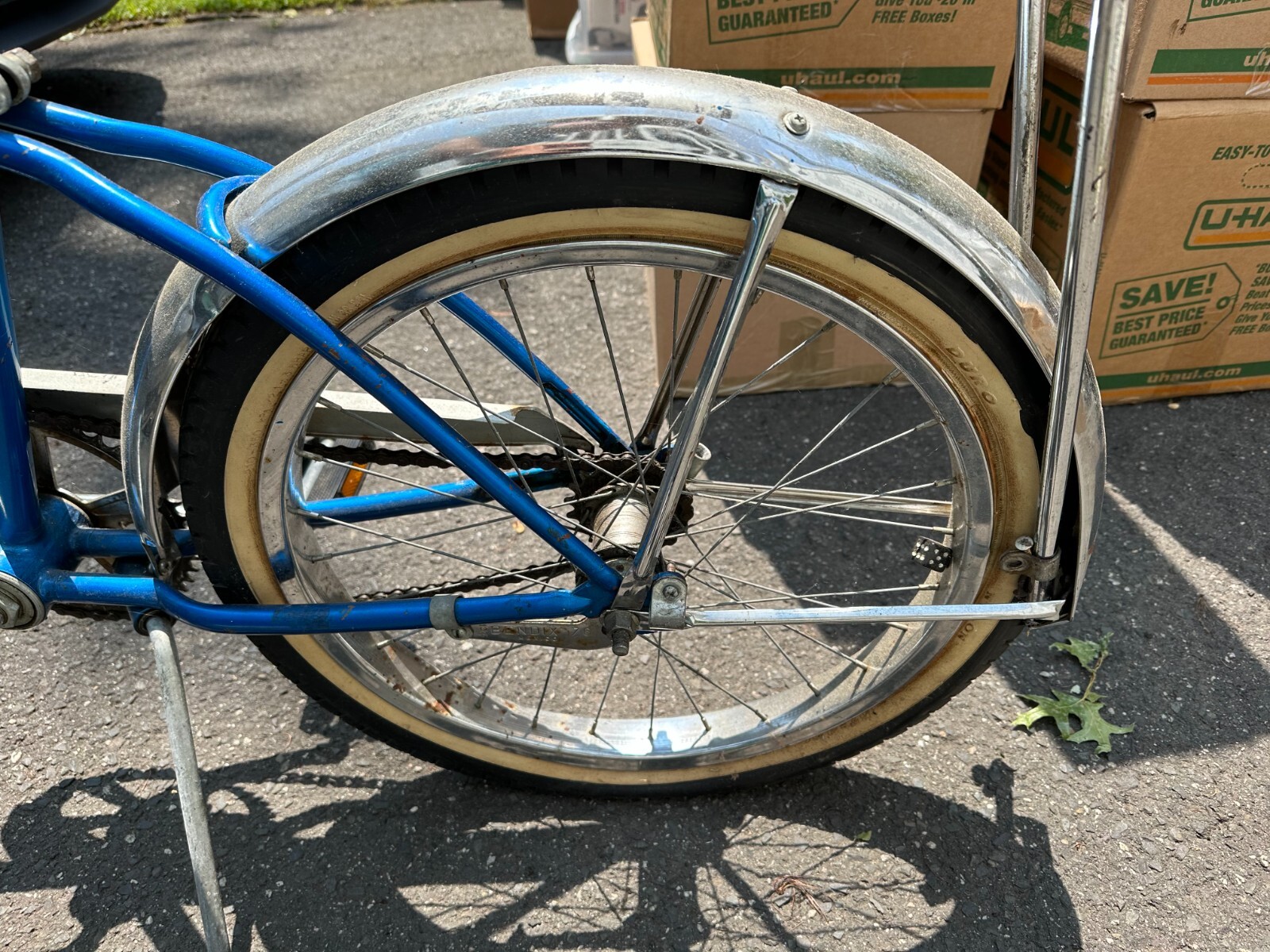 1982 Blue Schwinn Stingray Bicycle Springer Front End | eBay