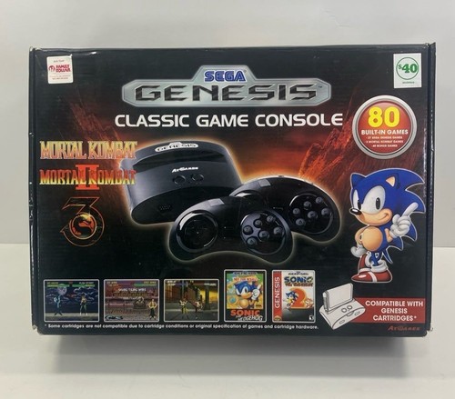 AtGames Sega Genesis Classic Mini Game Console with Cables (Tested) | eBay