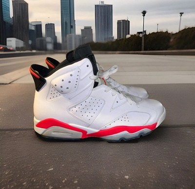 Size 11 - Air Jordan 6 Retro Infrared Pack White | eBay