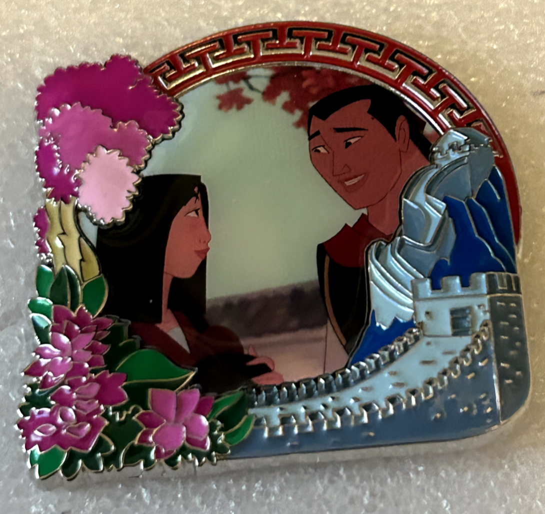Disney pin 135150 DS - December 2018 Park Pack - Mulan Frame - Version ...