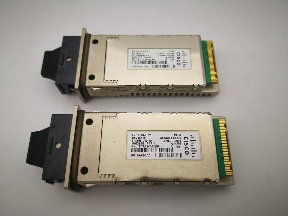 Used Cisco X2-10gb-lrm V01 Original x2 Fiber Optical Modules | eBay