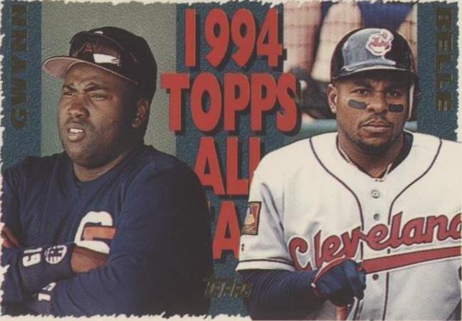 1995 Topps - Topps All Stars Tony Gwynn, Albert Belle #389 for sale ...
