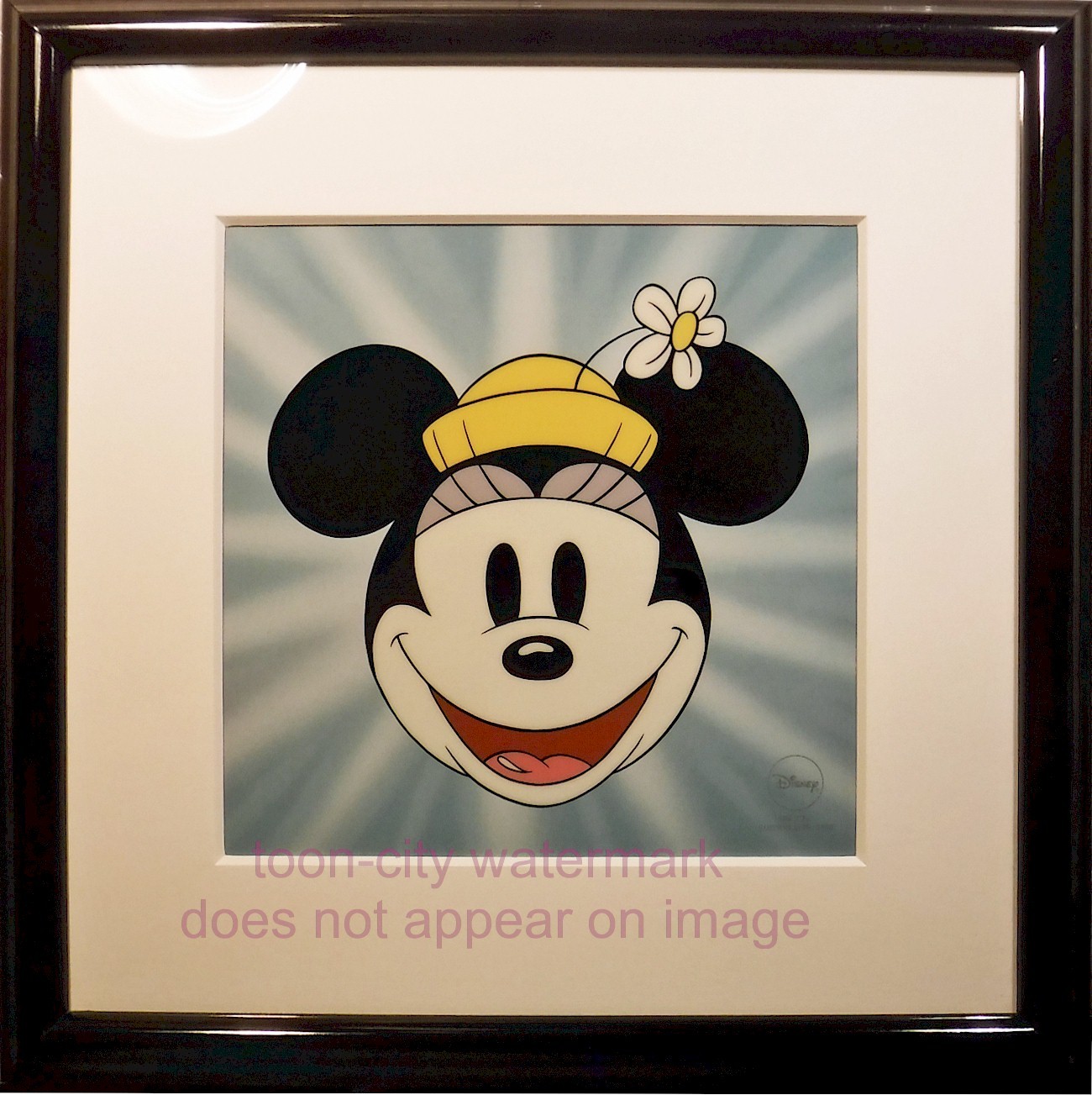 🟦Disney Sericel Here's Minnie Mouse Cel 1930 Title Cards Original ...