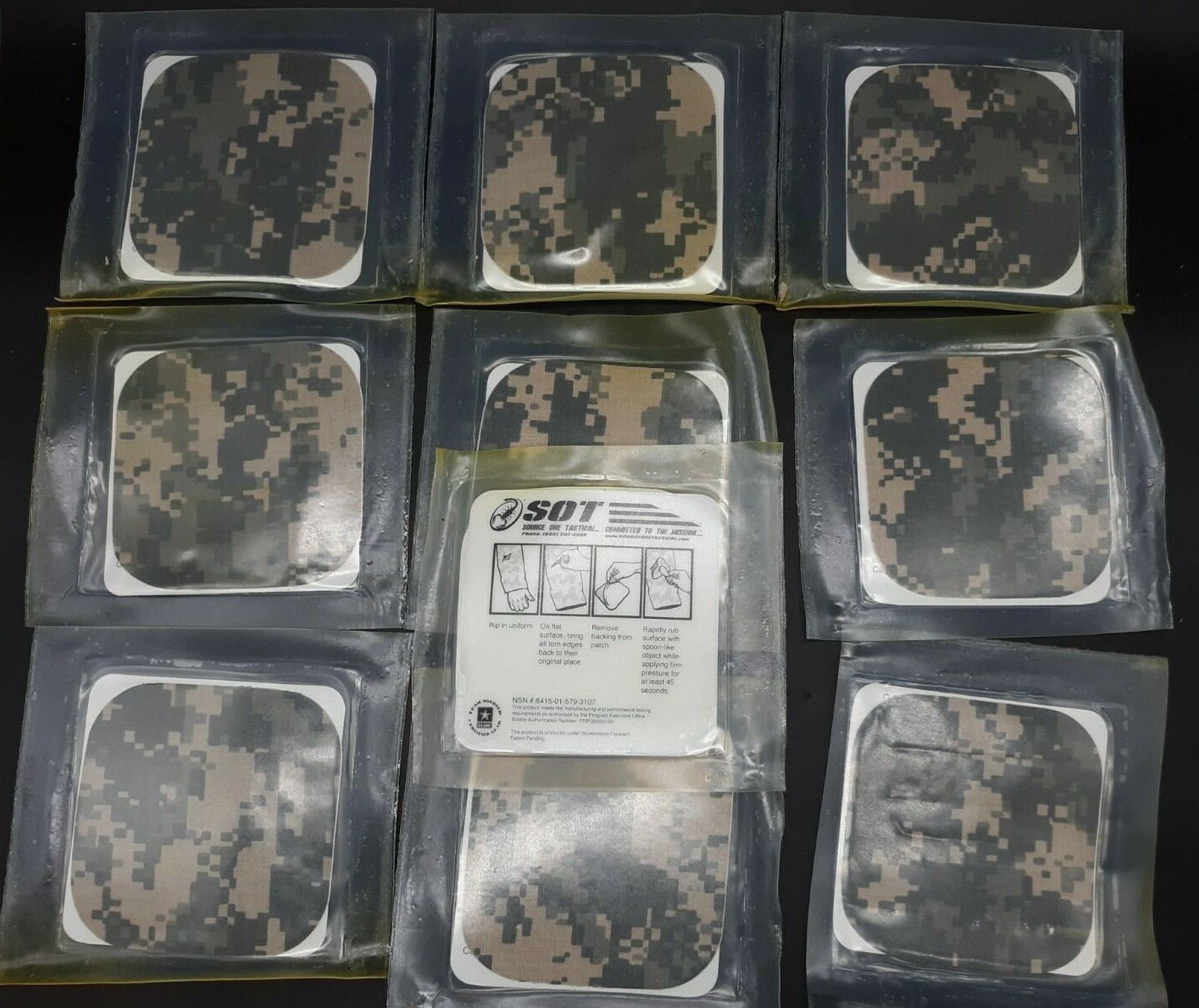 SOT ACU UCP Uniform/Gear Repair Patch Kit (Lot of 10) | eBay