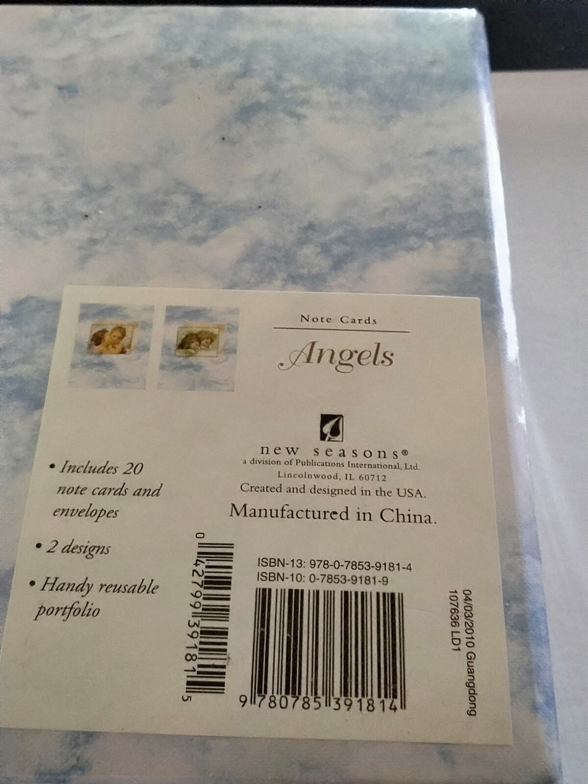 Angels 20 Note Cards & Envelopes | eBay