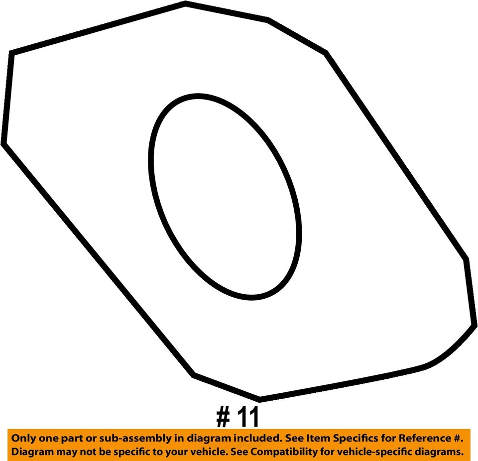 NISSAN OEM 07-24 370Z Exhaust Components-Center Pipe Gasket 206928H30A ...
