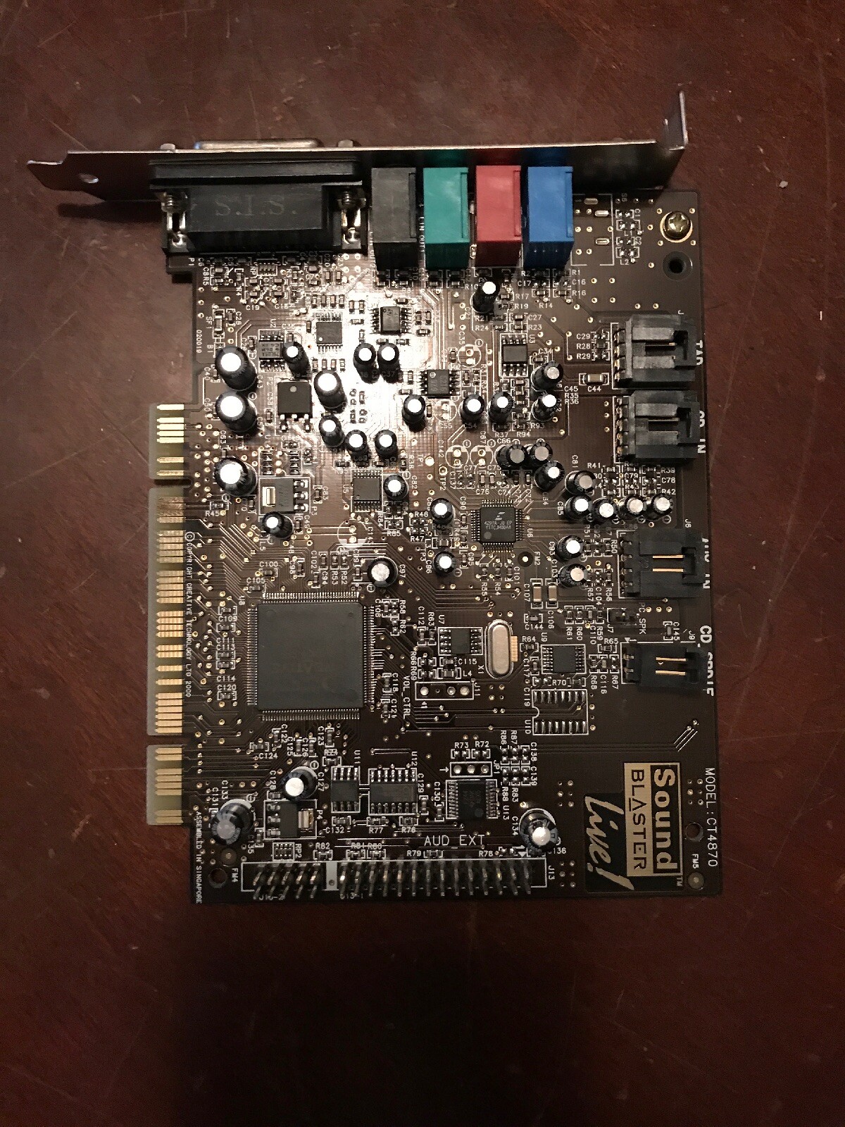 Creative Labs Sound Blaster Live Sound Card, Model: CT4870 Tested | eBay
