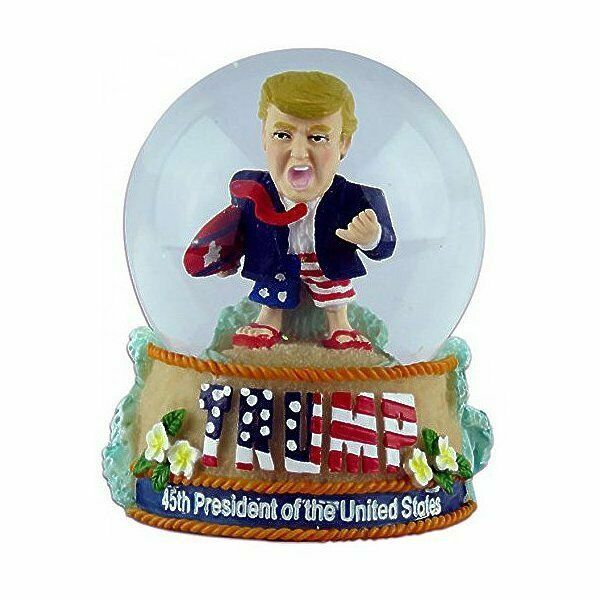 KC Hawaii President Trump With Surfboard Water Globe for sale online | eBay