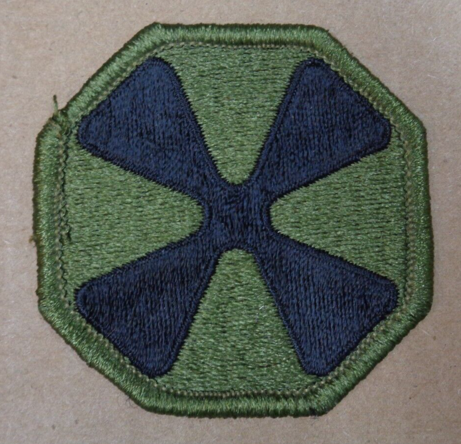 8th U.S. ARMY INFANTRY Vietnam Era Subdued Cloth Patch ~ 2.25" D | eBay