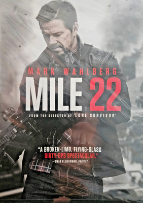 MILE 22 DVD Mark Wahlberg Broken Limb Flying Glass Dity Ops Spectacular ...