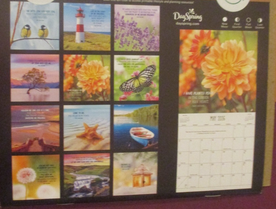 2026 JESUS CALLING INSPIRATION 7X7 MINI Monthly Wall CALENDAR - COLOR ...