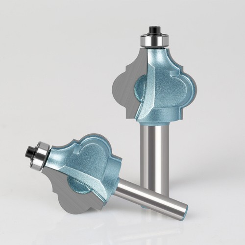 8mm 12mm 1/2 Shank Molding Beautiful Ogee Handrail Router Bit Set Edge ...