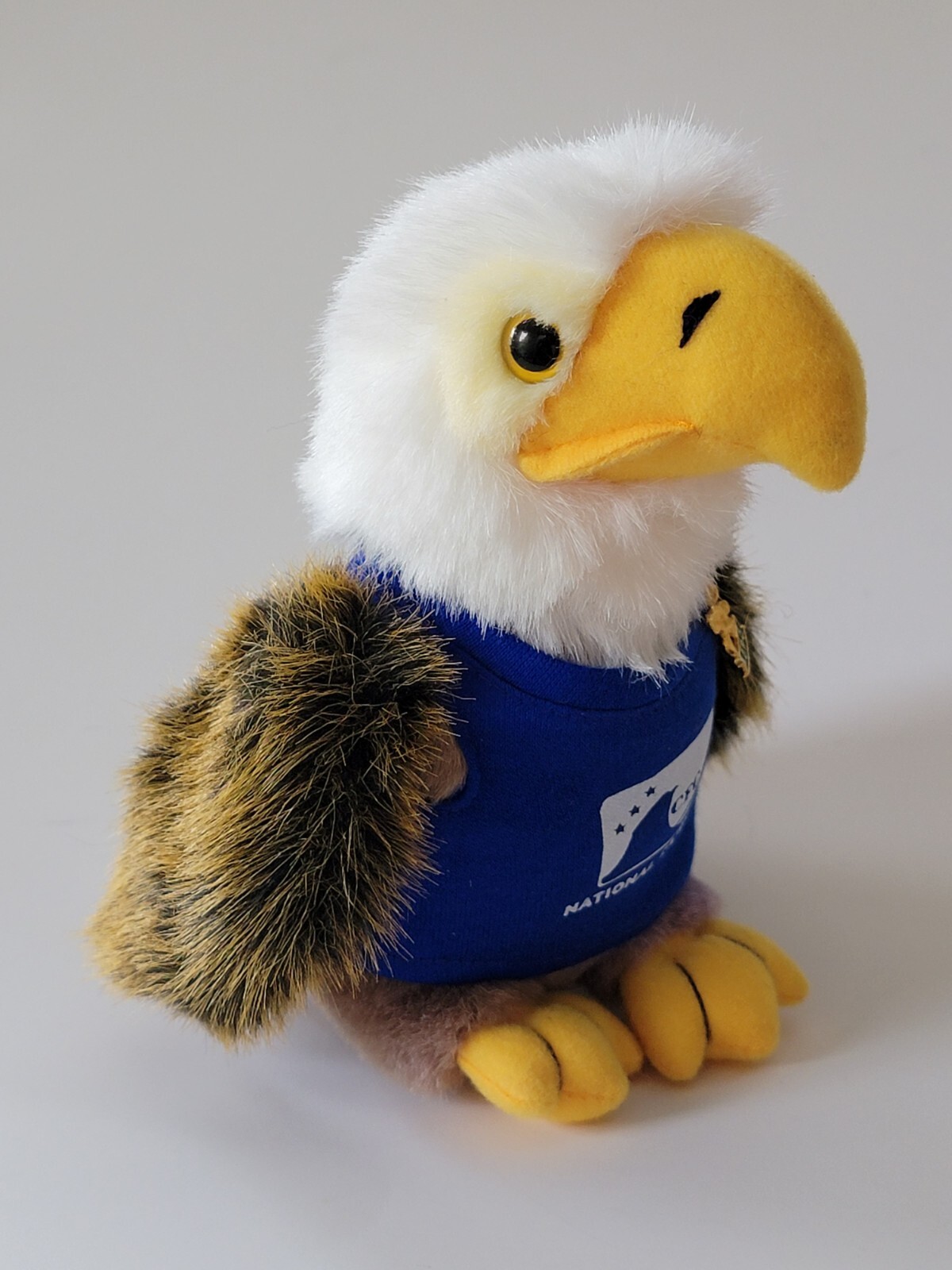 Post Office Stuffed Animal 1999 Eagle Plush Toy USPS Logo Bear & CFC ...