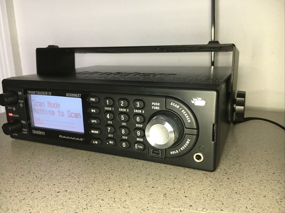 Uniden Bearcat BCD996XT P25 Digital Trunktracker IV Mobile Base Scanner ...