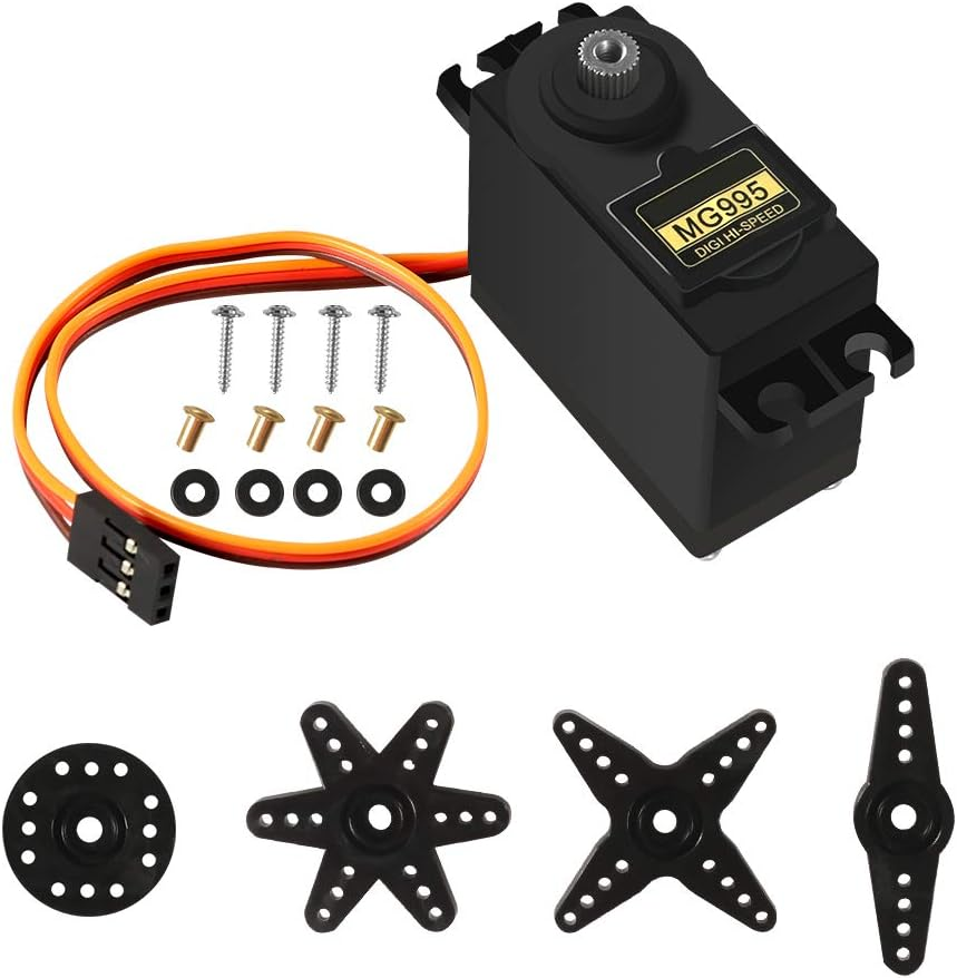 4Pcs MG995 RC Servo Moto Metal Gear Servo High Speed Torque Digital ...