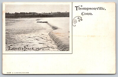 Connecticut River Thompsonville Enfield Falls #16C9 Postcard, F20 | eBay