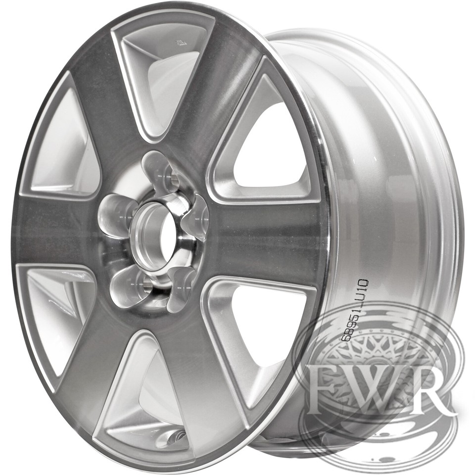New 16" Machined and Silver Alloy Wheel Rim for 2004-2010 Toyota Sienna ...