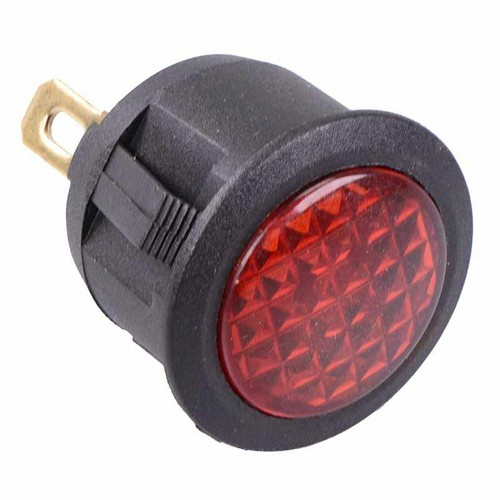 Red 12VDC Panel Indicator Light 20mm | eBay