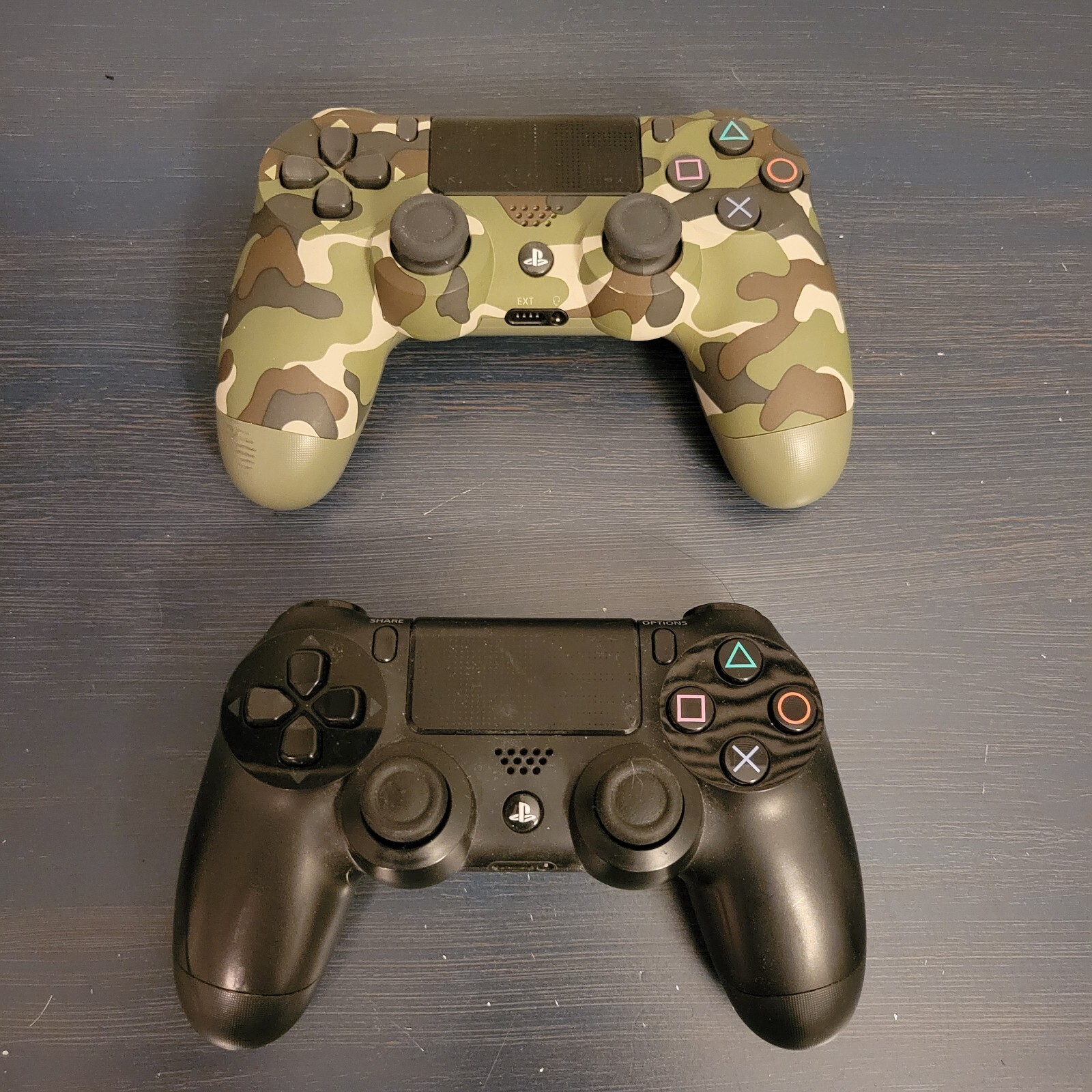 Two Official Sony PlayStation 4 PS4 Wireless Dualshock OEM Controller ...
