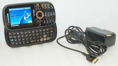 Samsung Intensity Verizon BLACK Cell Phone 1.3 MP Slider SCH-U450 1xRTT ...