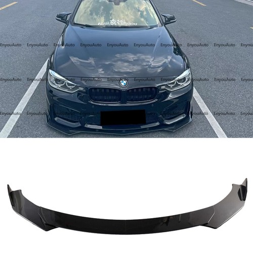 For BMW 118i 120i 128i Series Front Bumper Lip Spoiler Splitter Glossy ...