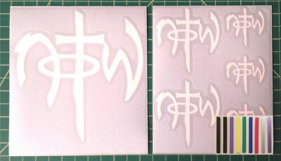 Color Options - Not Of This World NOTW Vinyl Decal 5" 2.5" 1.5" 6 ...