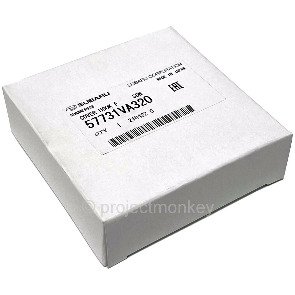 OEM Subaru 57731VA320 18-21 WRX STi Front Bumper Tow Hook Cover Cap ...