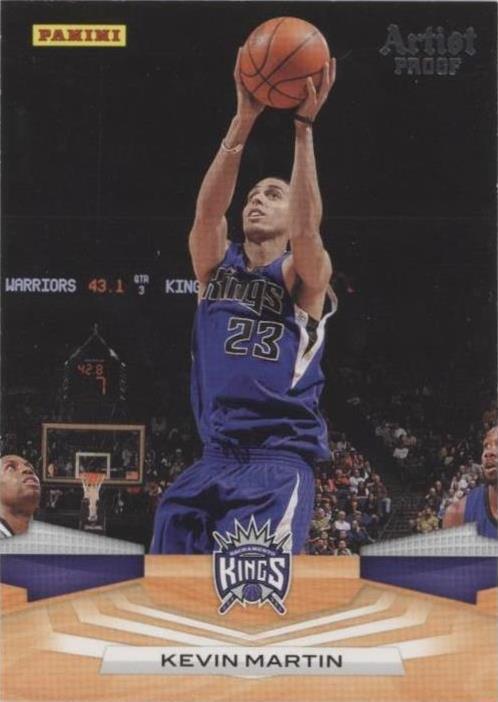 2009-10 Panini - Kevin Martin #296 Artist Proof /199 for sale online | eBay