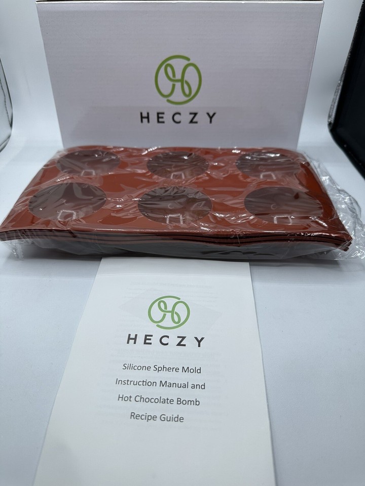 3-Pack Semi-Sphere Round Silicone Mold Chocolate Bomb Baking Candy ...