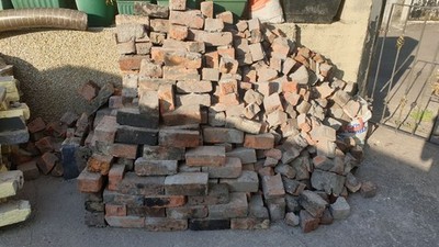 100x Old Bricks (Building, Reclaimed, Solid, Victorian?) | eBay UK