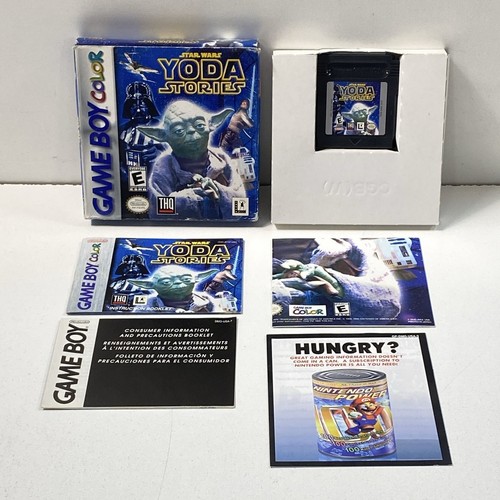Star Wars Yoda Stories - Game Boy Color (Tested, CIB with Poster) | eBay