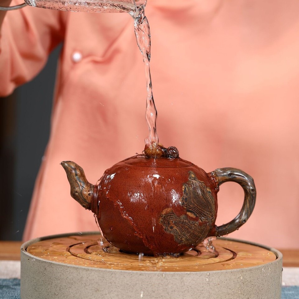 Original Ore Real Yixing Zisha Qingshui Clay Tea Pot Marked Handmade ...