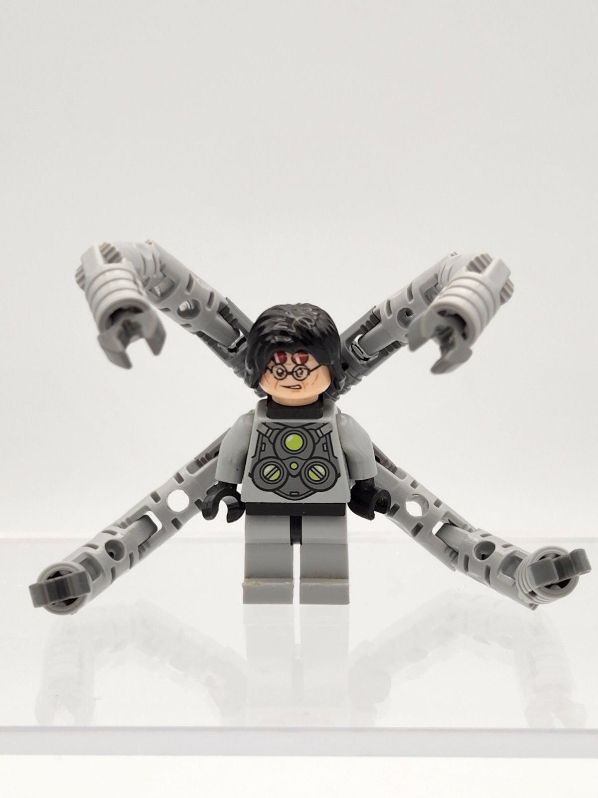 Lego Marvel Spiderman Villian Octavius Doc Ock Octopus Minifigure (6873 ...