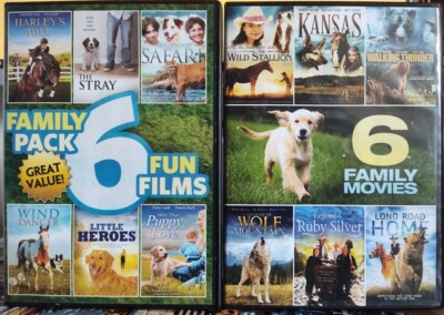 Family Pack: 6 Fun Films & 6 Family Films Vol. 3 (12 Films Total DVD 4 ...